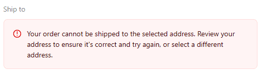 Breaking Shopify Checkout Issue Friday 2/20 - Your order cannot be ...